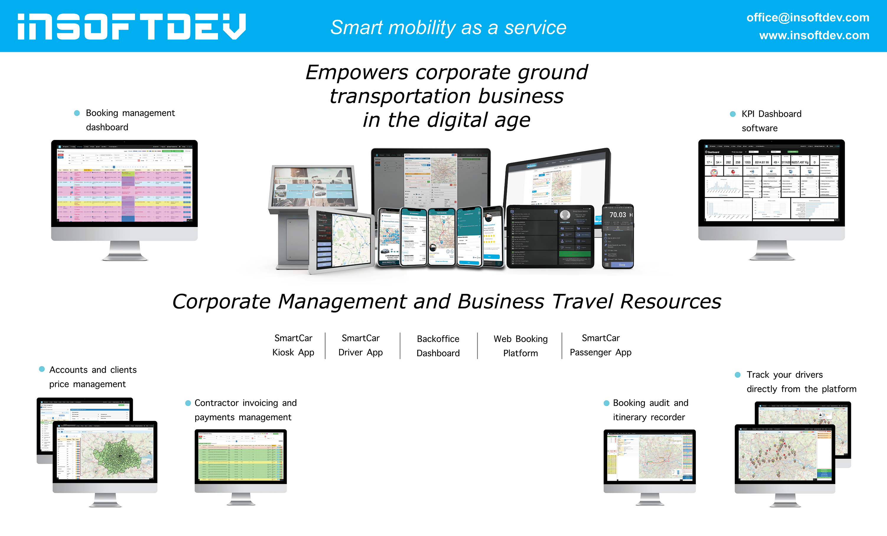 Branded Apps | Dispatch System | Webbooking | INSOFTDEV